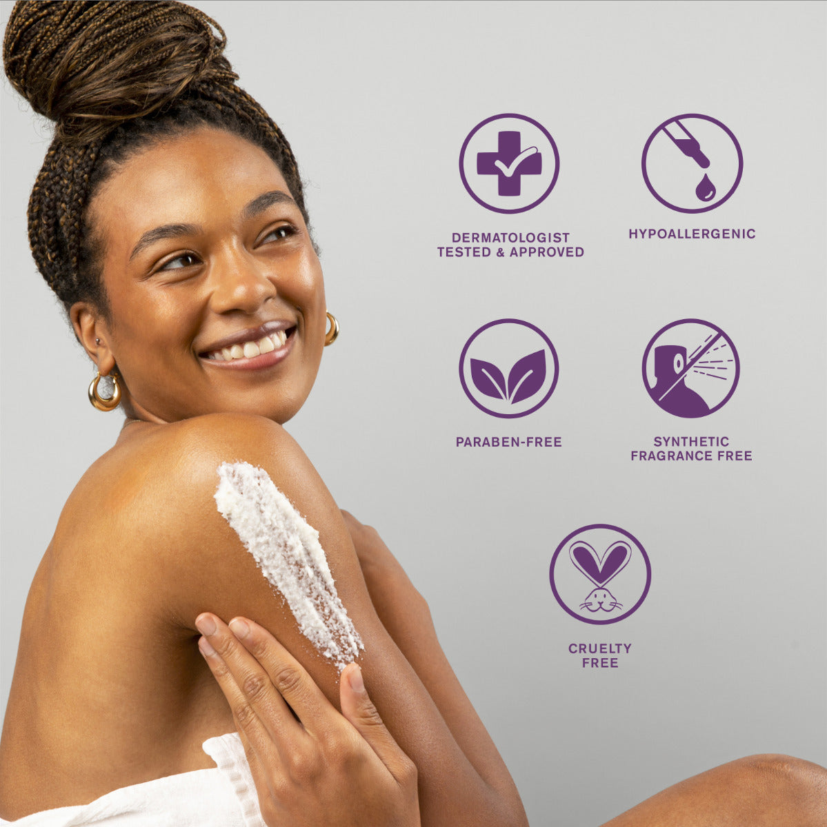 KP Duty Dermatologist Formulated Body Scrub for Dry, Rough, Bumpy Skin ...